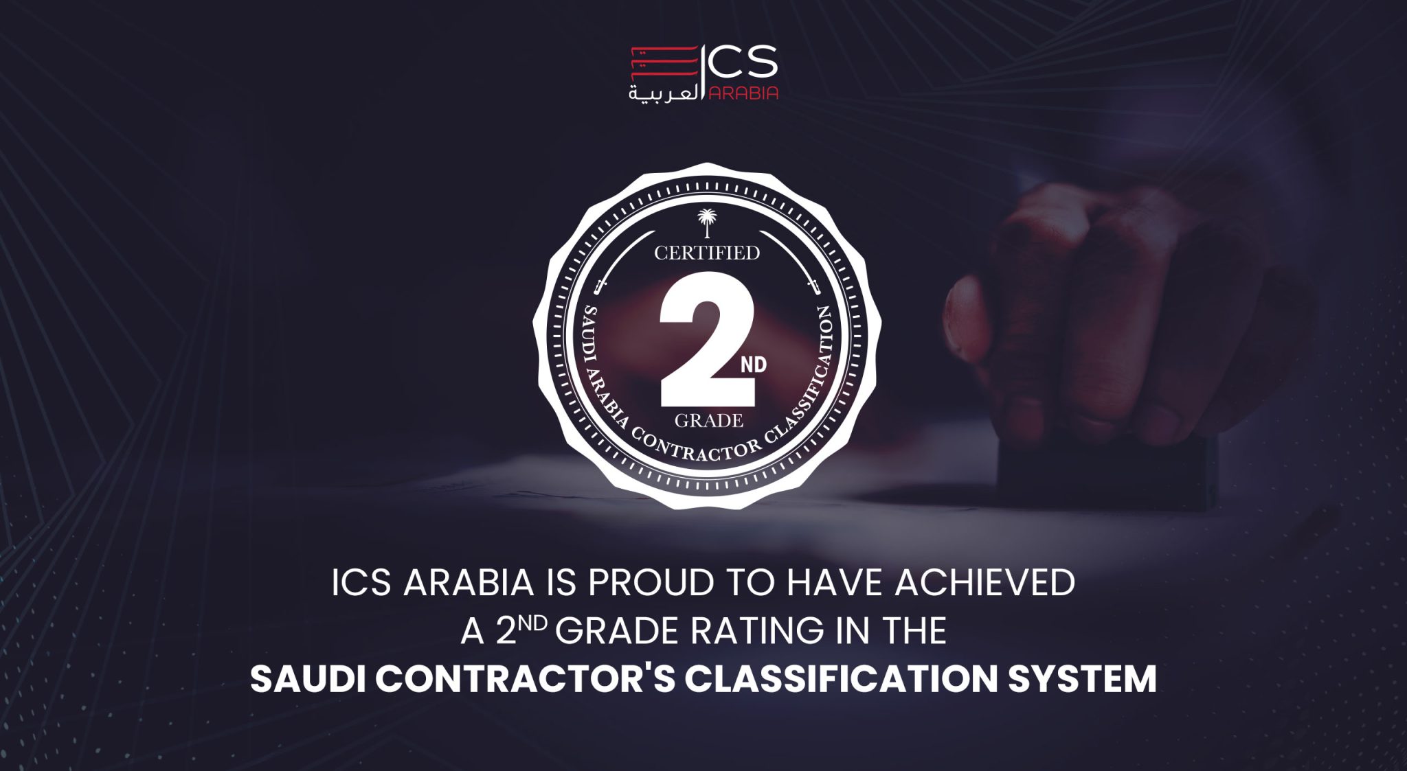 ICS Arabia proudly secures a 2nd Grade Classification in the Saudi ...